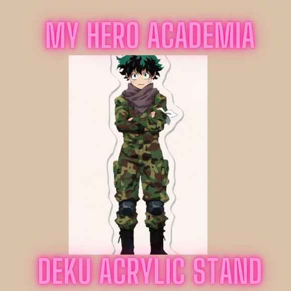 No Brand | Toys | My Hero Academia Deku Anime Acrylic Stand Figure ...
